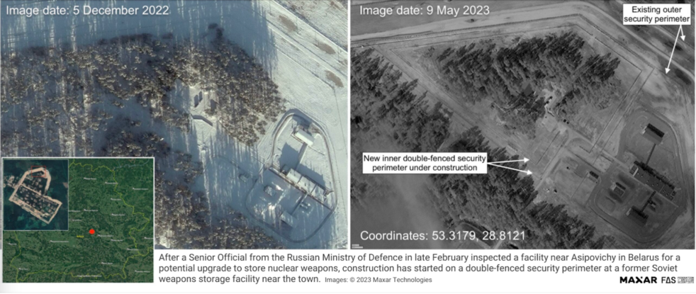 Russian Nuclear Weapons Deployment Plans in Belarus: Is There Visual ...