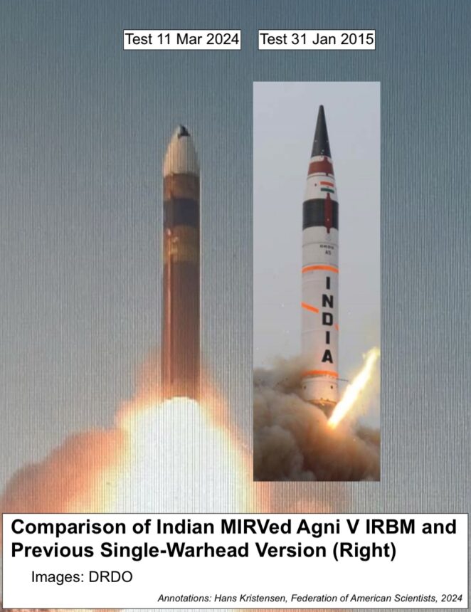 Indian Test-Launch of MIRV Missile Latest Sign Of Emerging Nuclear Arms ...