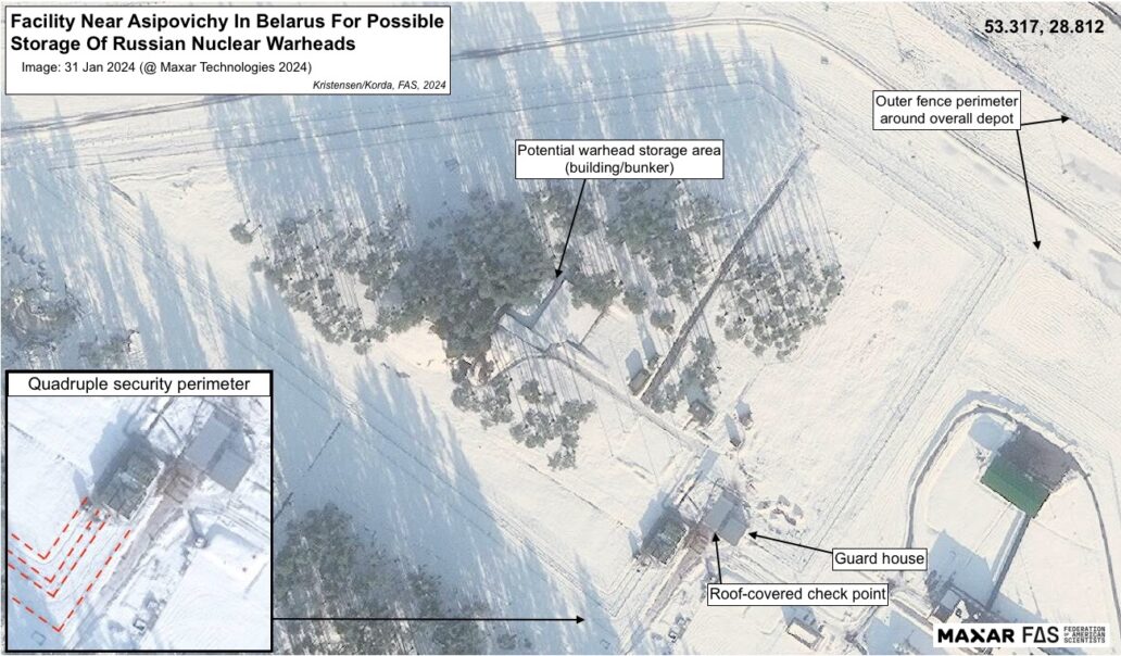 Depot In Belarus Shows New Upgrades Possibly For Russian Nuclear ...