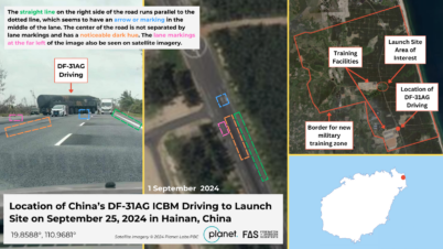 Geolocating China’s Unprecedented Missile Launch