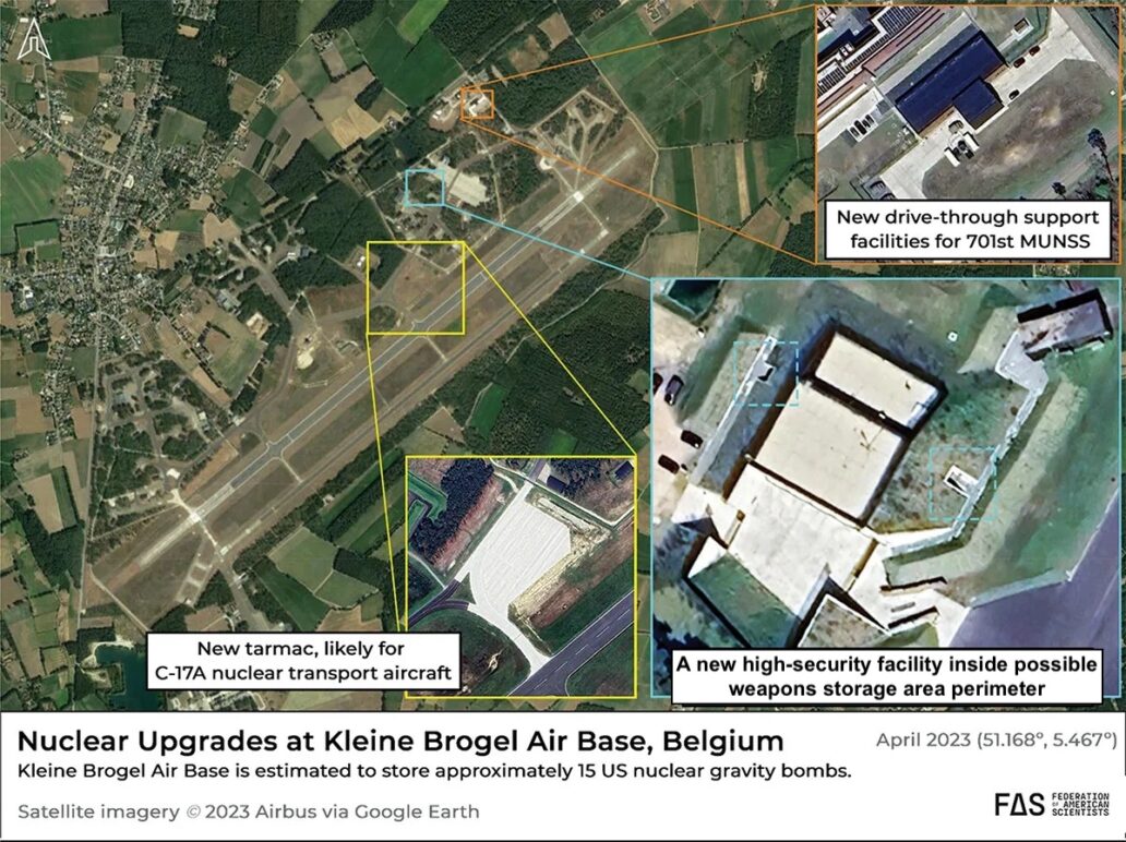 NATO Tactical Nuclear Weapons Exercise And Base Upgrades - Federation ...